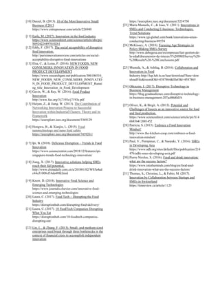 Food innovation research pdf | PDF