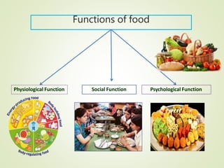 Food in relations to nutrition and health | PPTX