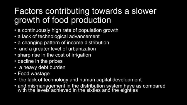 Food Insecurity In Pakistanpptx