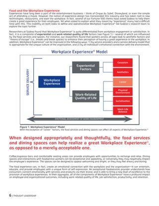 Food in the Workplace | PDF