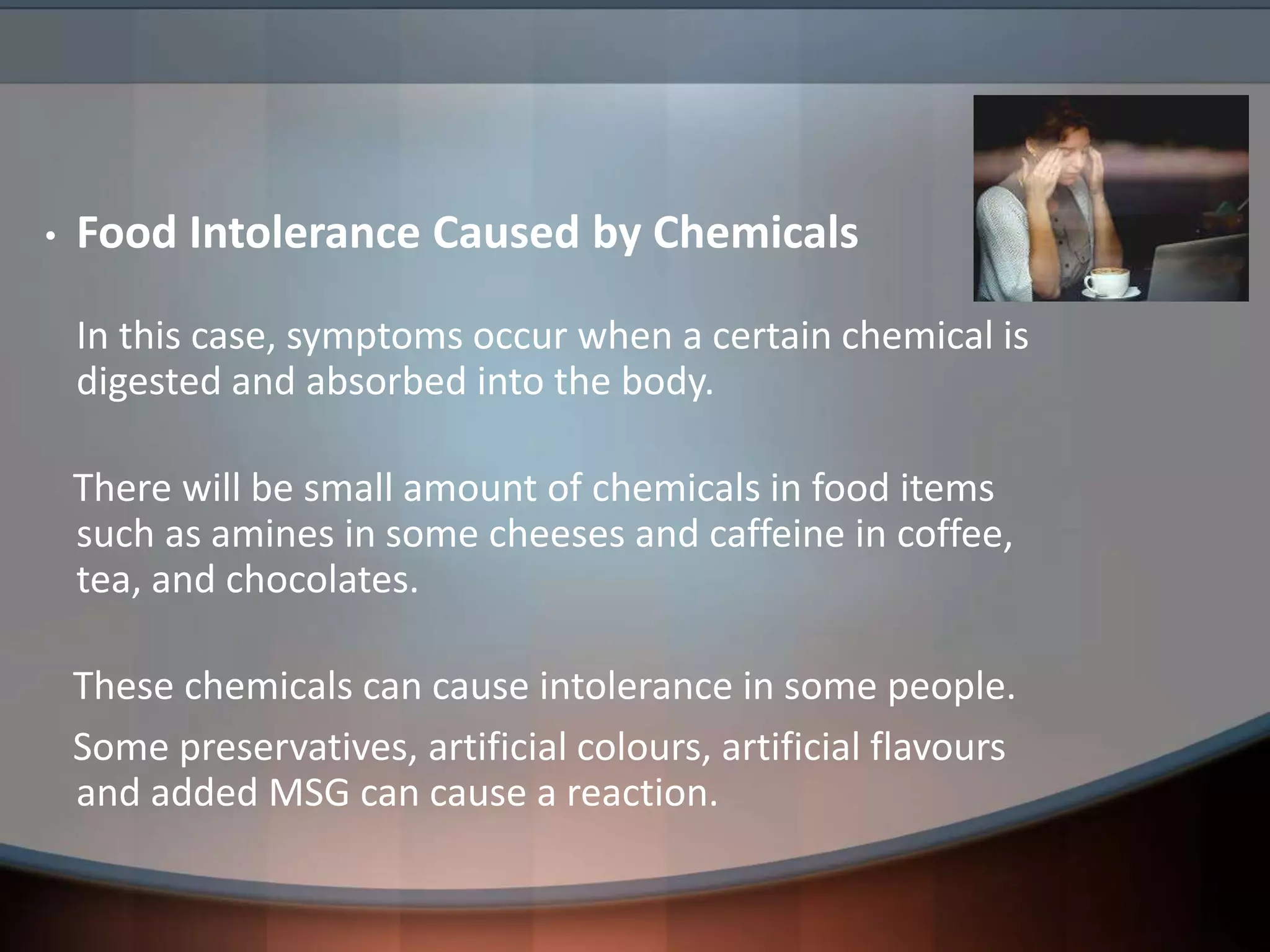 Food Intolerance And Its Causes | PPT
