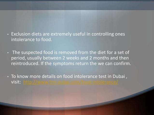 Food Intolerance And Its Causes | PPT