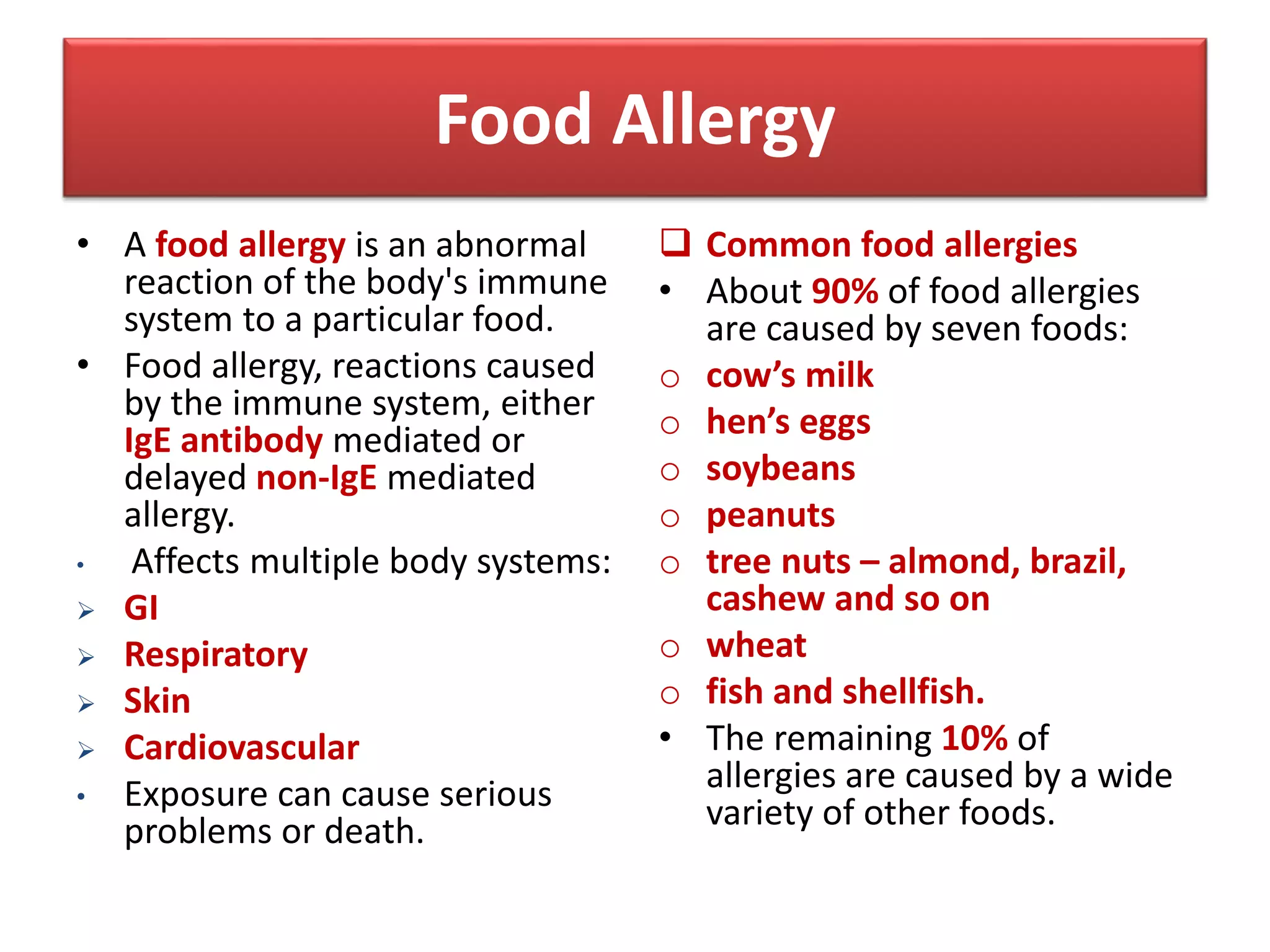 Food intolerence | PPTX