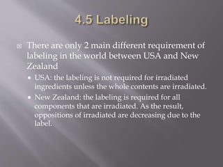 Food irradiation | PPT