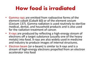 Food irradiation | PPTX