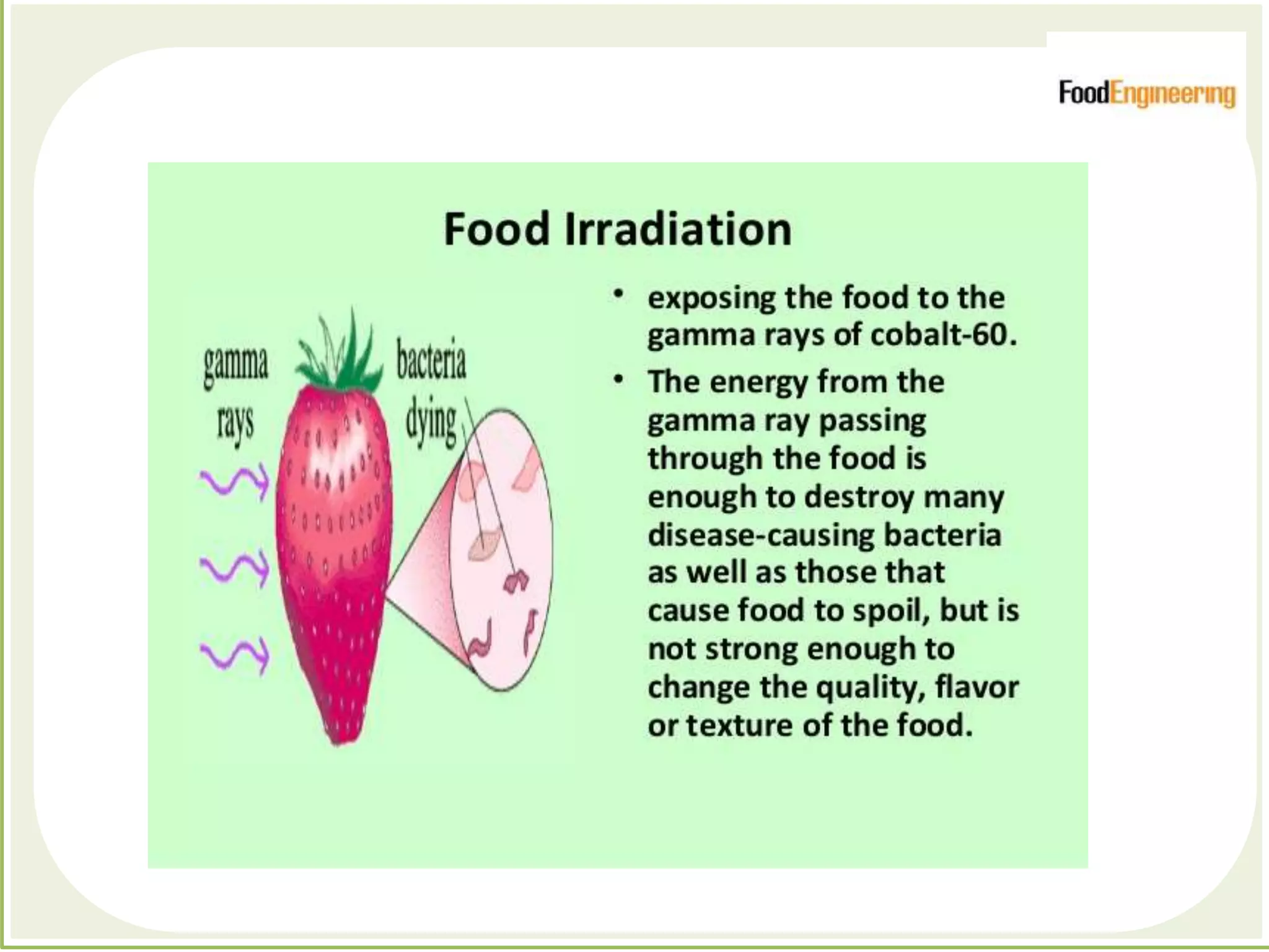What is Food Irradiation in Food Processing | PPTX