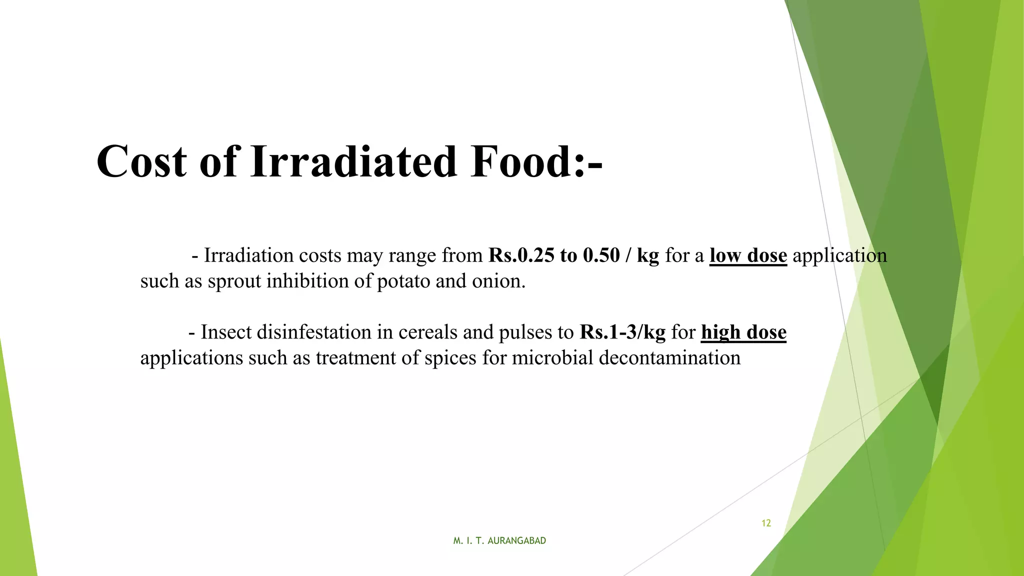 Food irradiation | PPTX