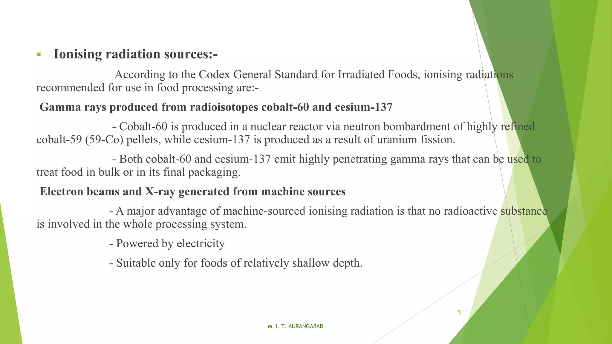Food irradiation | PPTX