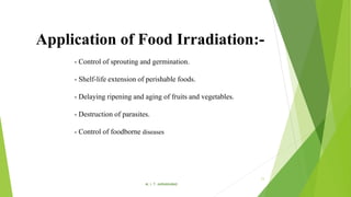 Food irradiation | PPTX