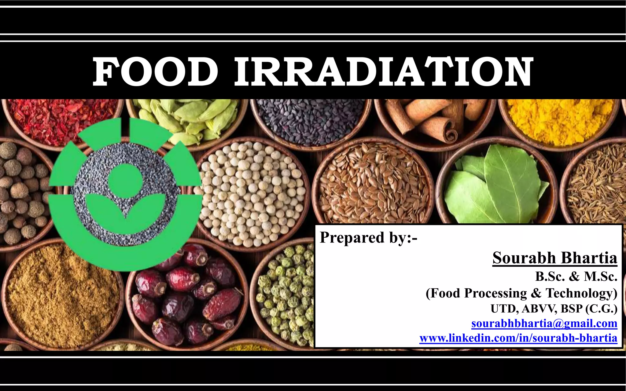 Food irradiation | PPTX