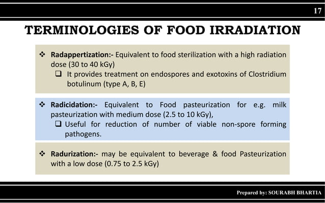 Food irradiation | PPT