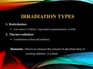 Food irradiation | PPTX