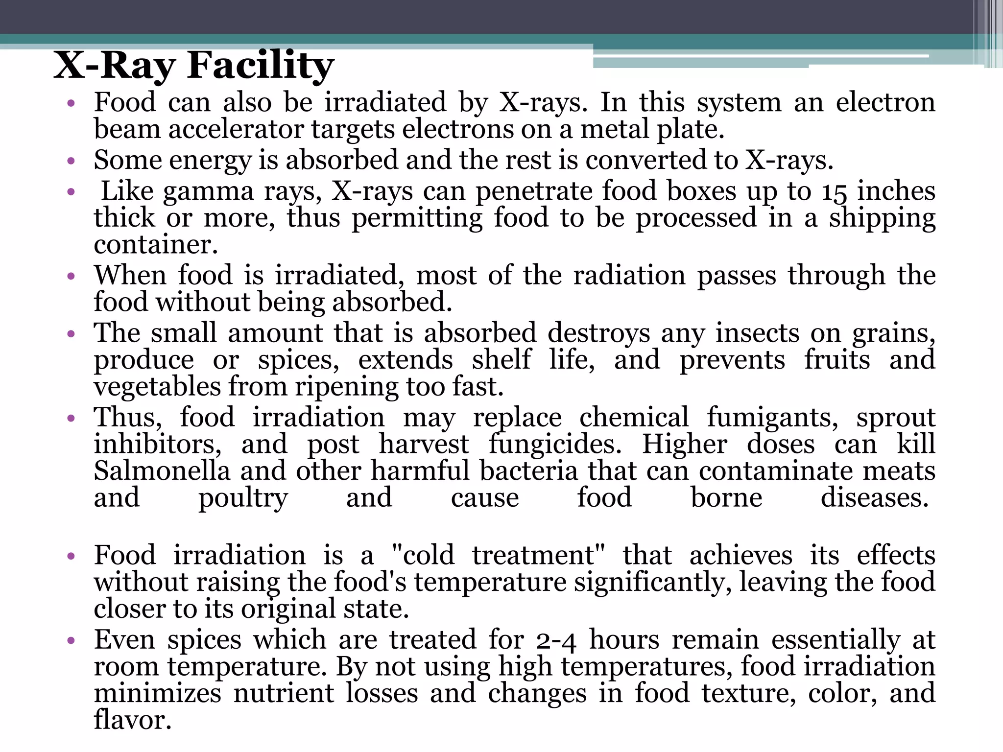 food Irradiation.pptx | Chemistry | Science