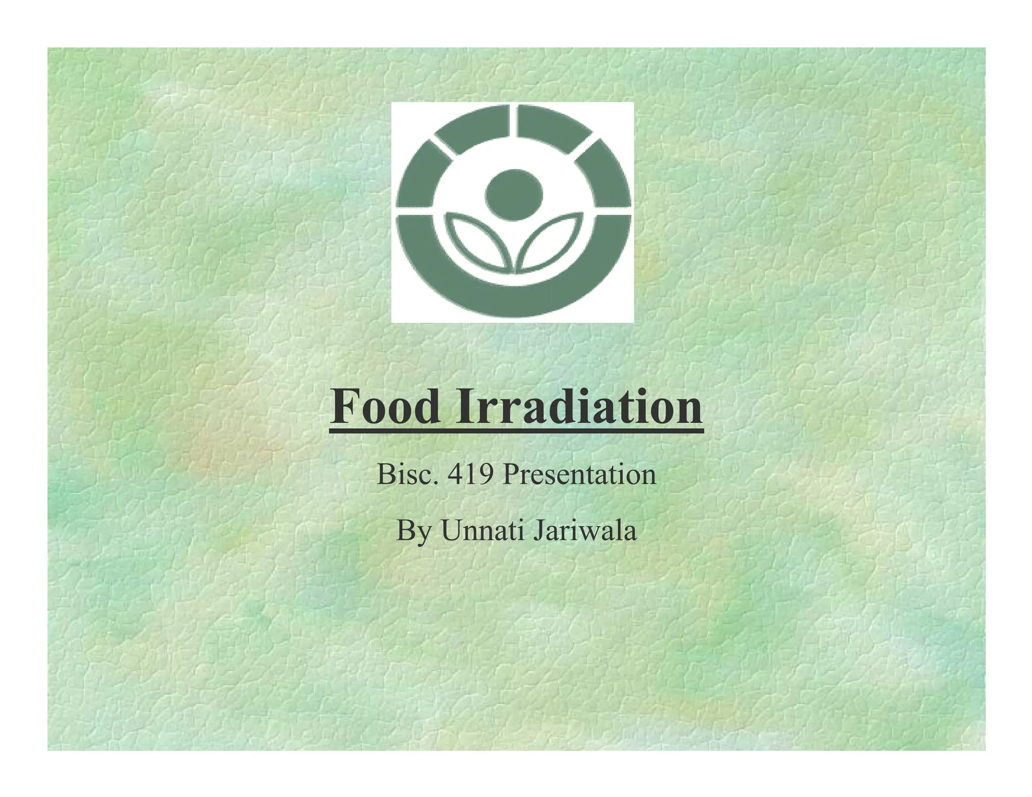 food irradiation,signicance and limitations.pdf