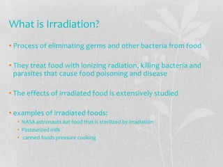 Andrekovich.Food irradiation.period3. | PPTX