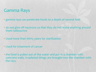 Andrekovich.Food irradiation.period3. | PPTX