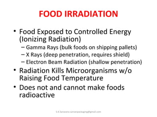 Food Irradiation_S.K.Saravana | PPT