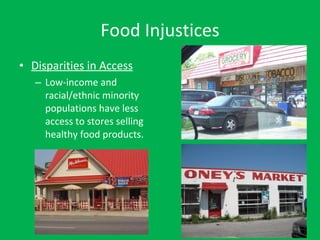 Food Equality & Food Justice | PPT