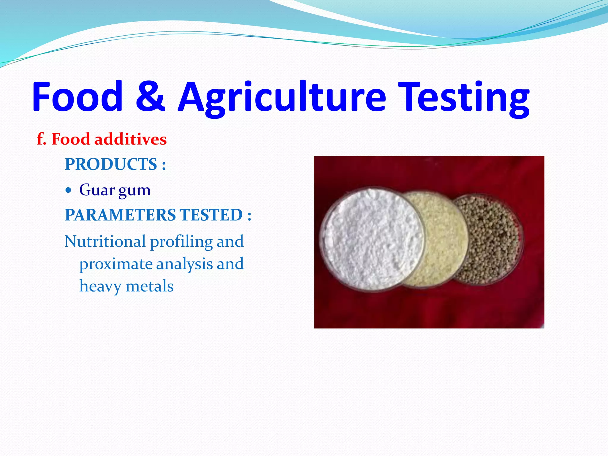 Food Testing Lab | PDF