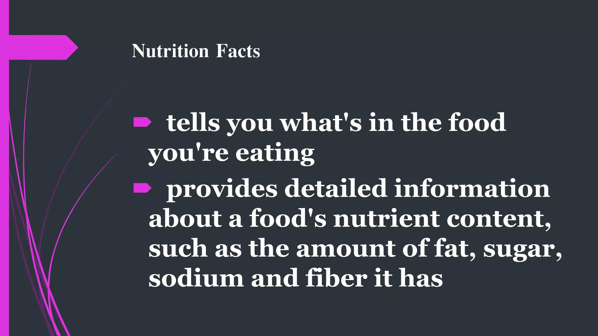 Food Label and Food Safety | PPTX