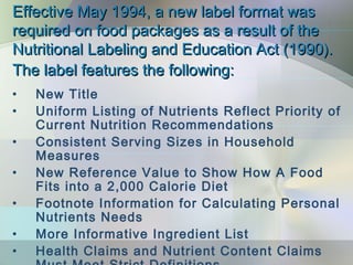 Food labeling 1_ (1) | PPT