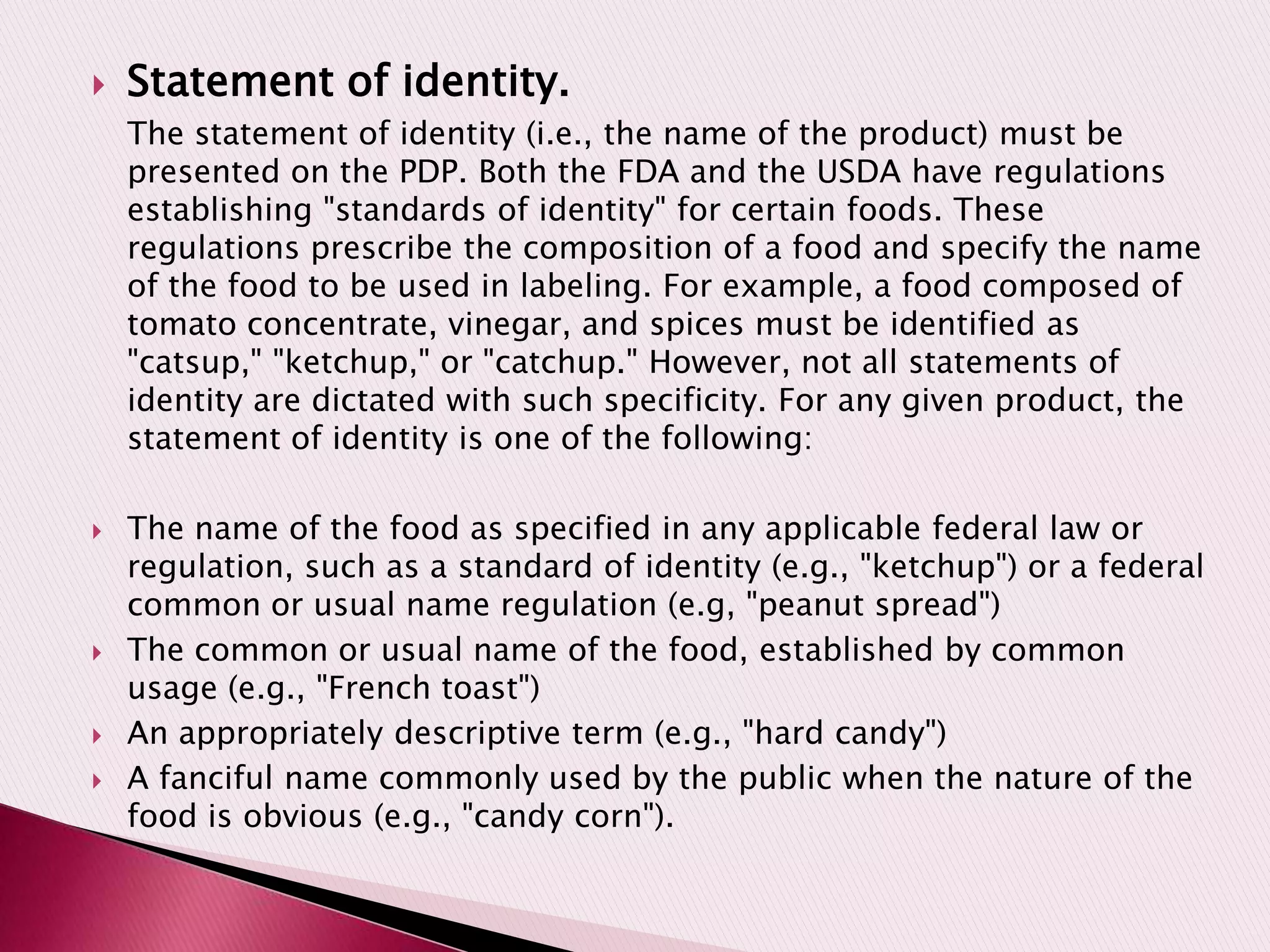 Food labelling | PPTX