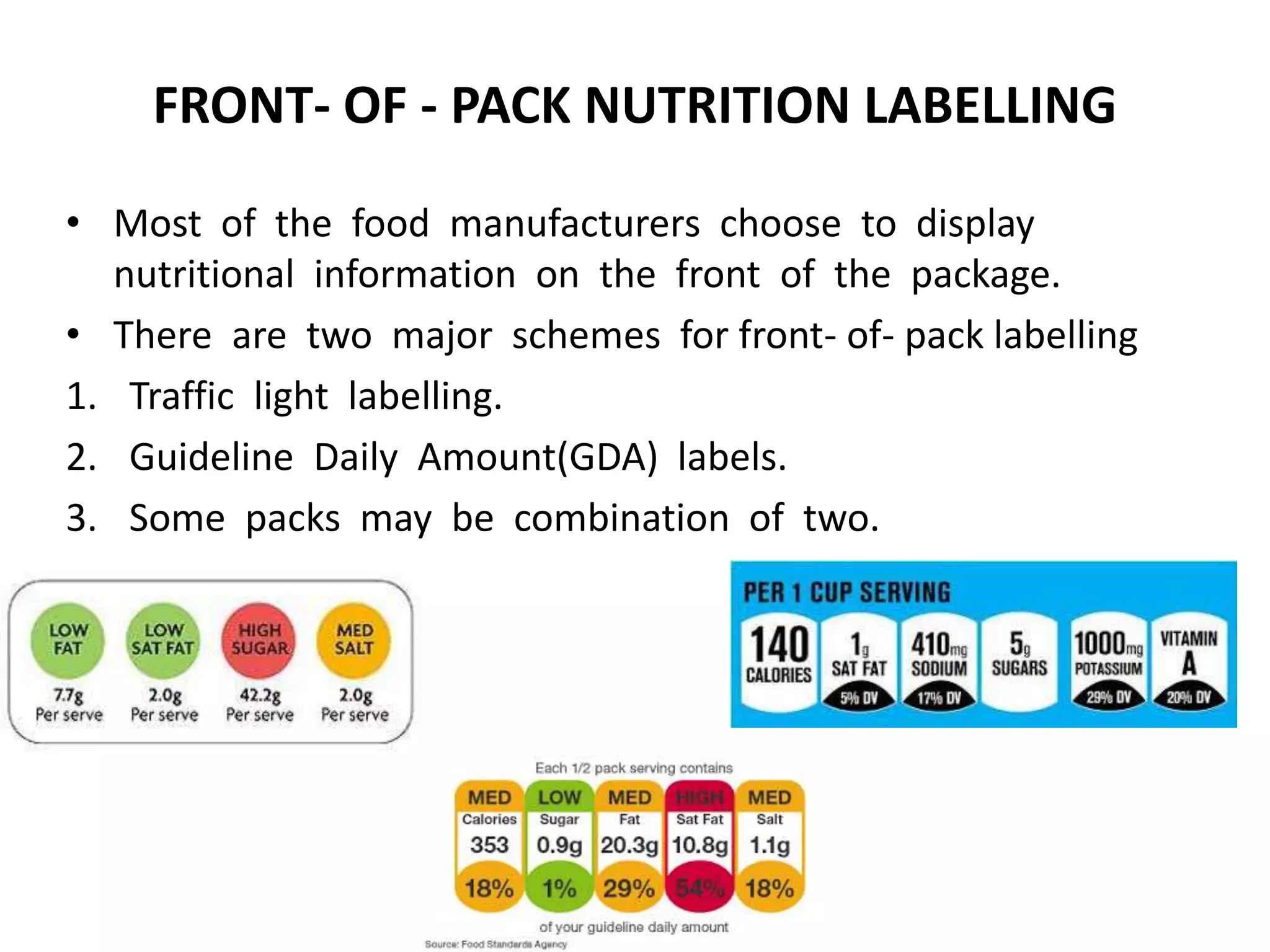 Food labelling | PPTX