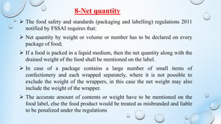 Food labelling | PDF