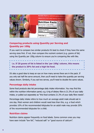 Foodlabelling brochure | PDF | Nutrition | Healthy Living