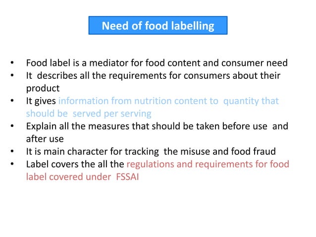 Food labelling ppt.pptx | Nutrition | Healthy Living