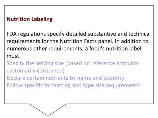 Food labelling ppt.pptx | Nutrition | Healthy Living