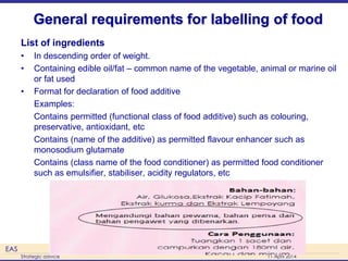 Food Labelling Regulations and Challenges in ASEAN | PDF