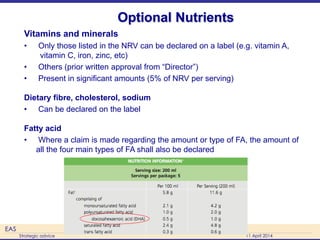 Food Labelling Regulations and Challenges in ASEAN | PDF