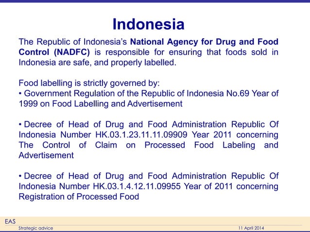 Food Labelling Regulations and Challenges in ASEAN | PDF