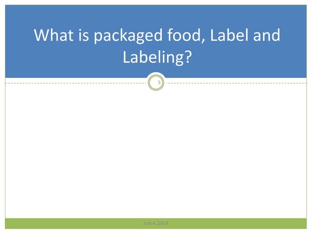 Food+labelling+requirements+in+india | PPTX