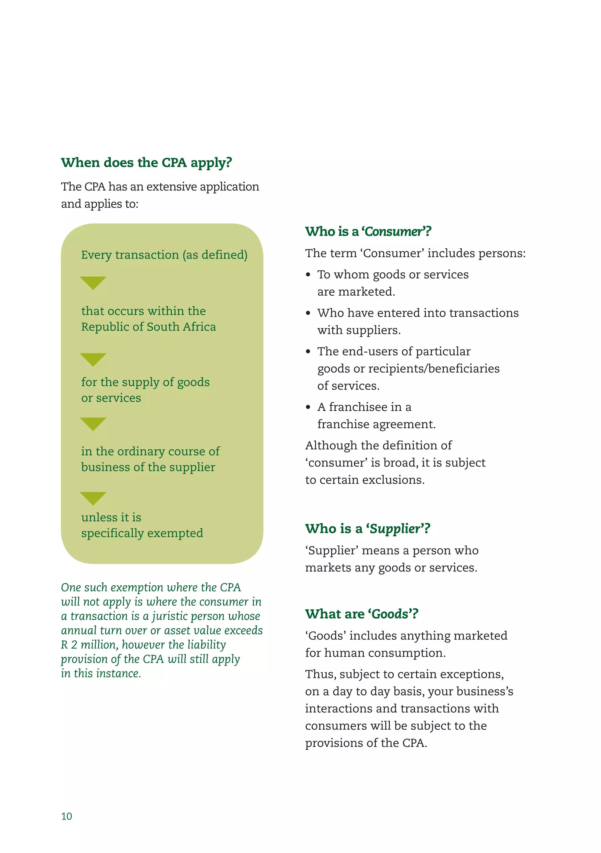 Food labelling the consumer protection act | PDF
