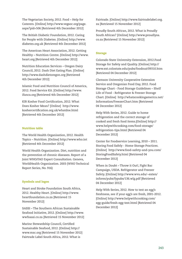 Food labelling the consumer protection act | PDF