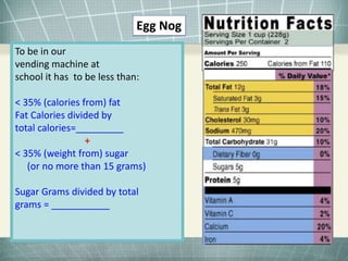 Food Label Reading | PPTX