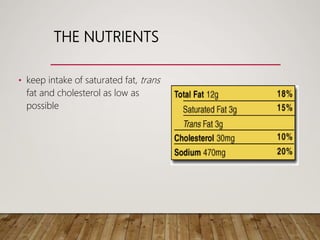Food labels | PPT