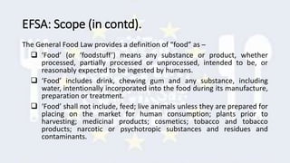 Food laws and policies in european union | PDF