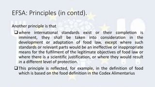 Food laws and policies in european union | PDF