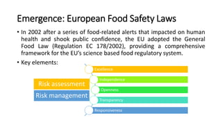 Food laws and policies in european union | PDF