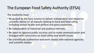 Food laws and policies in european union | PDF