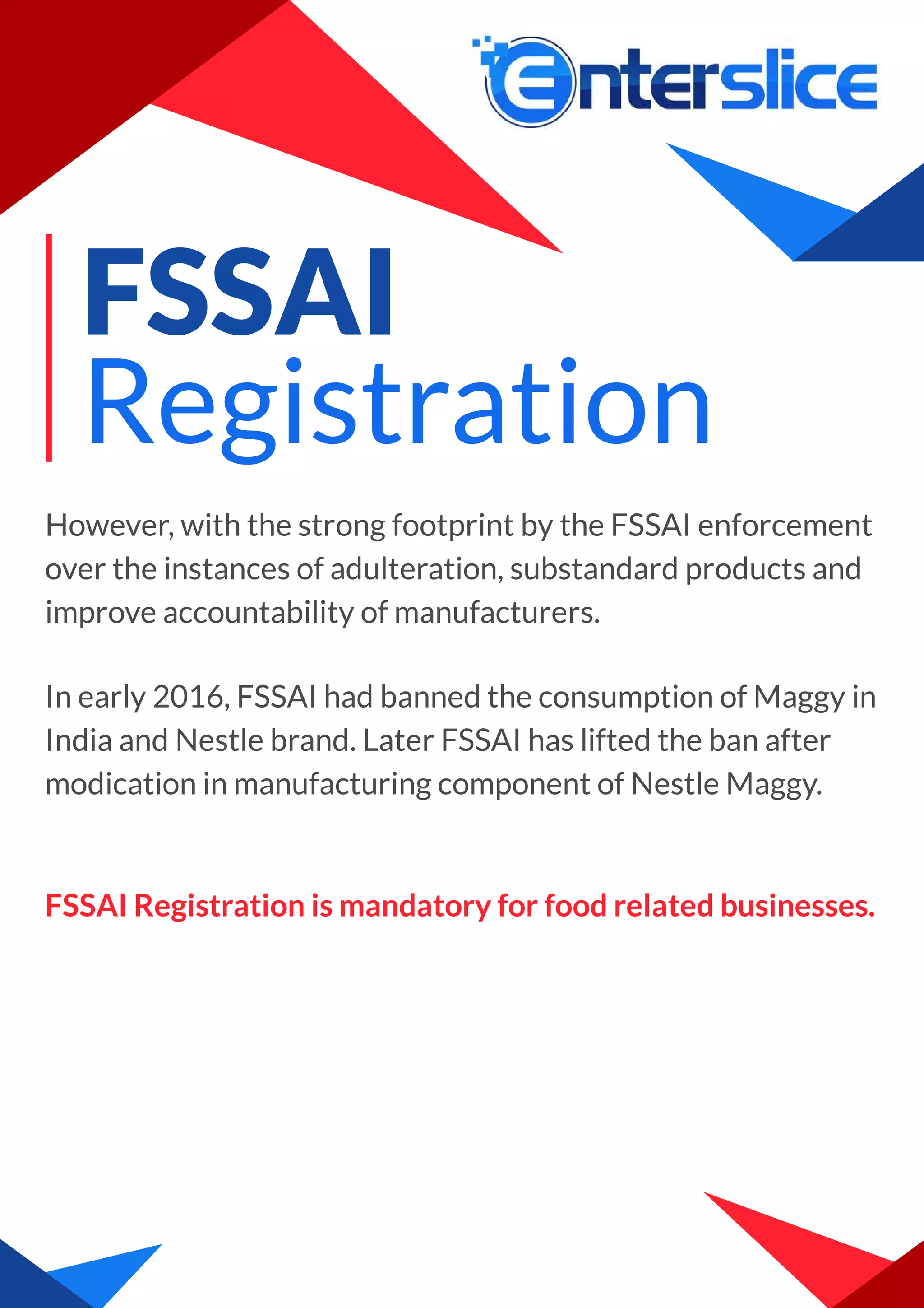 FSSAI License in india | PDF