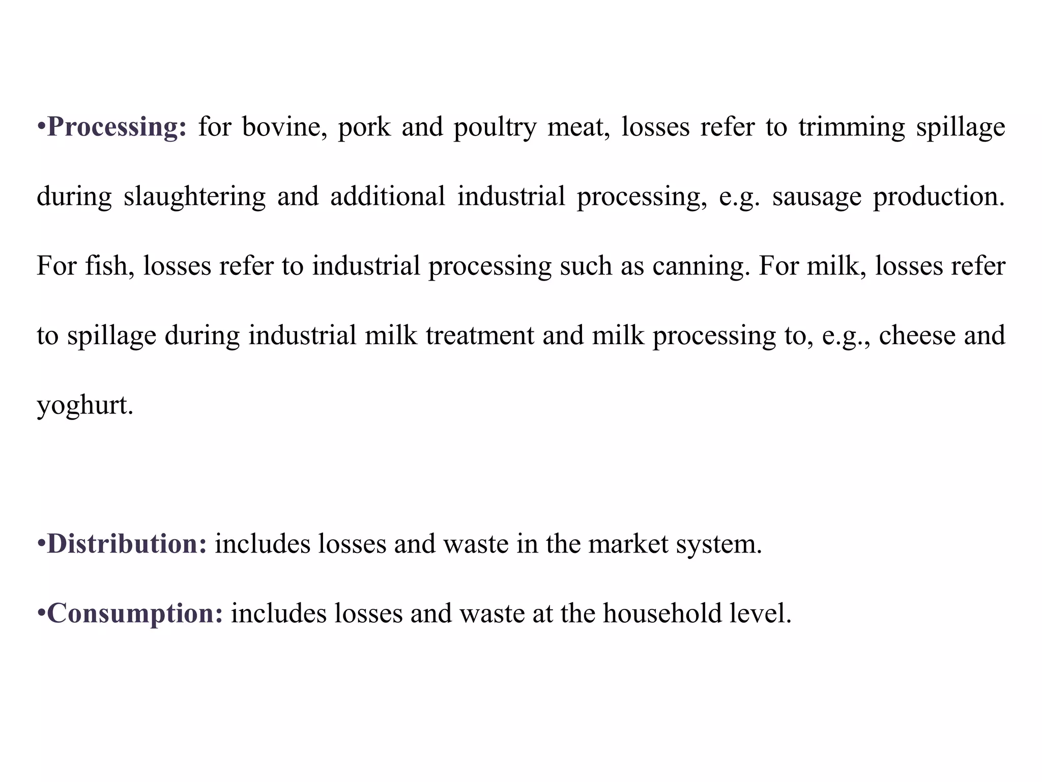 Food loss and food wastage | PPTX