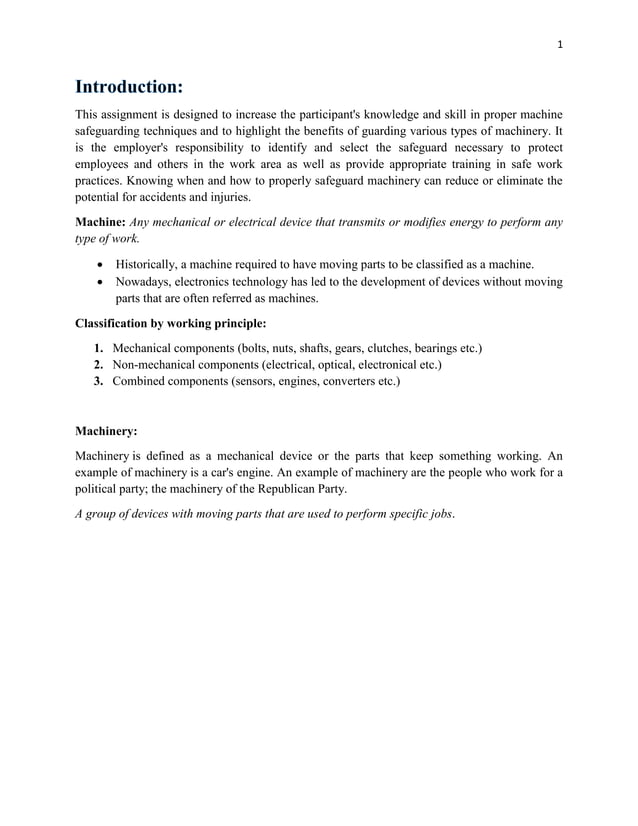 Food Machinery | PDF