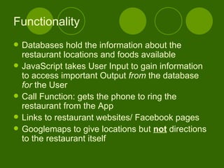 Food map | PPT
