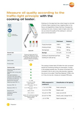 Importance of Food Measurement Technology for Gastronomy and ...