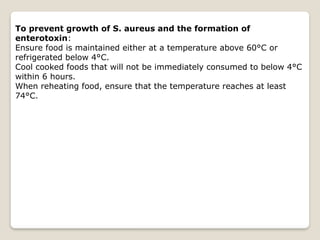 Staphylococcal species food intoxication.pptx