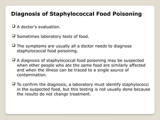 Staphylococcal species food intoxication.pptx